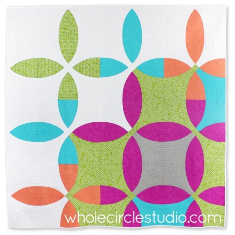 Picnic Petals quilt pattern: PDF download – WholeCircleStudio