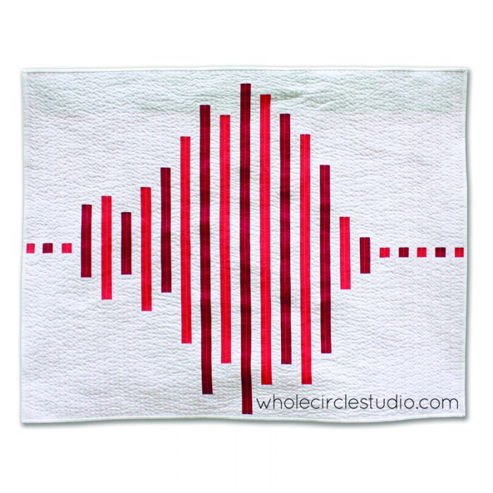 Modern Love quilt pattern: PDF download – WholeCircleStudio