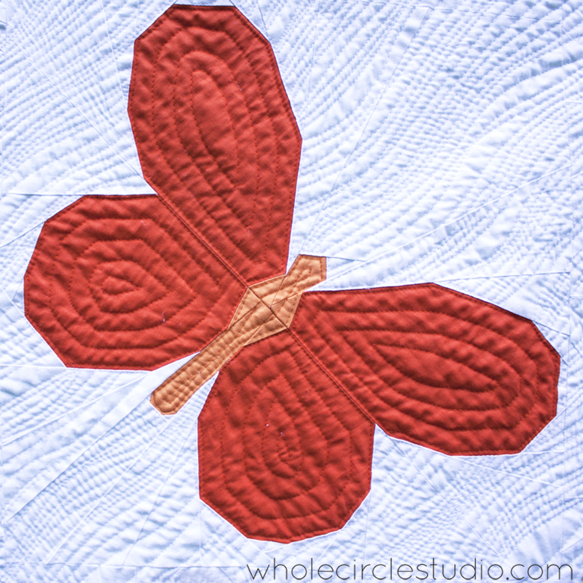 Butterfly Bunch mini quilt pattern: PDF download – WholeCircleStudio