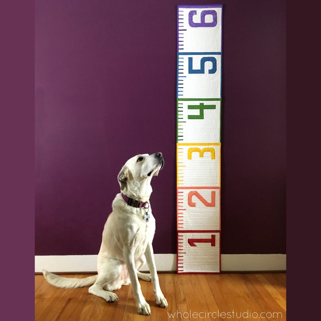 6 Foot Ruler quilt pattern: PDF download – WholeCircleStudio
