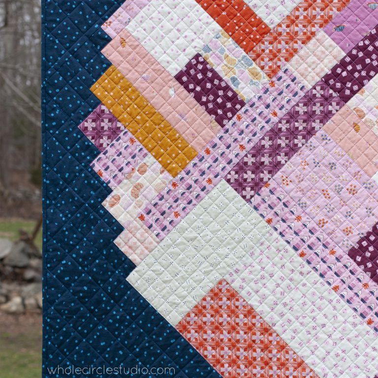 Pieces of Love quilt pattern: PDF download – WholeCircleStudio