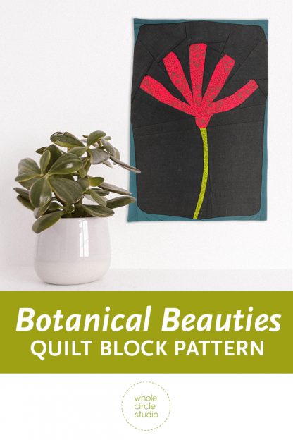 Botanical Beauties quilt pattern (12 block bundle): PDF download ...