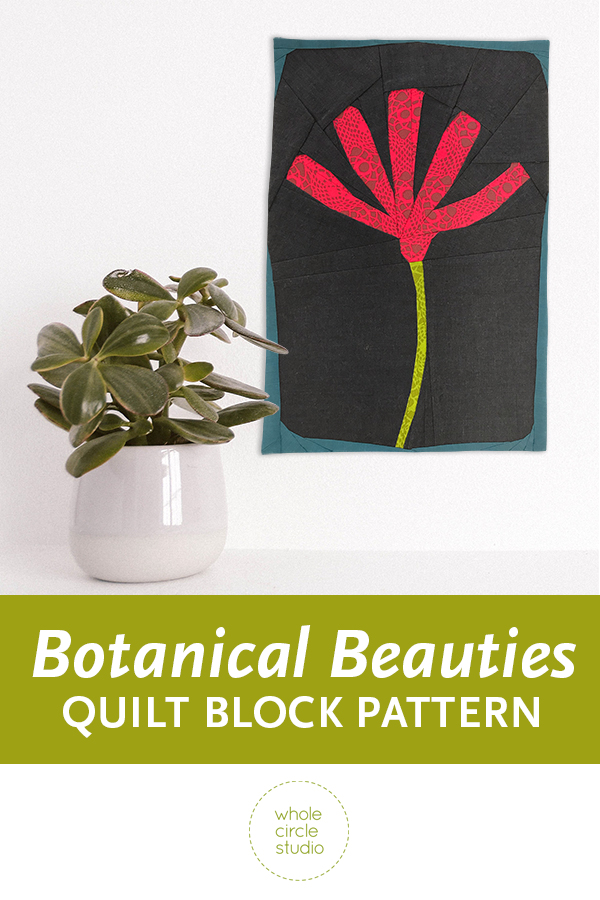Botanical Beauties quilt pattern (12 block bundle): PDF download ...