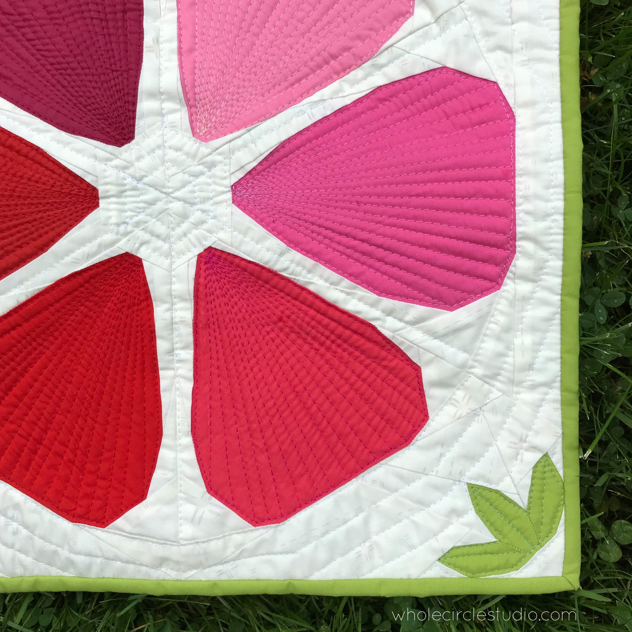 Berry Blossoms quilt pattern: PDF download – WholeCircleStudio