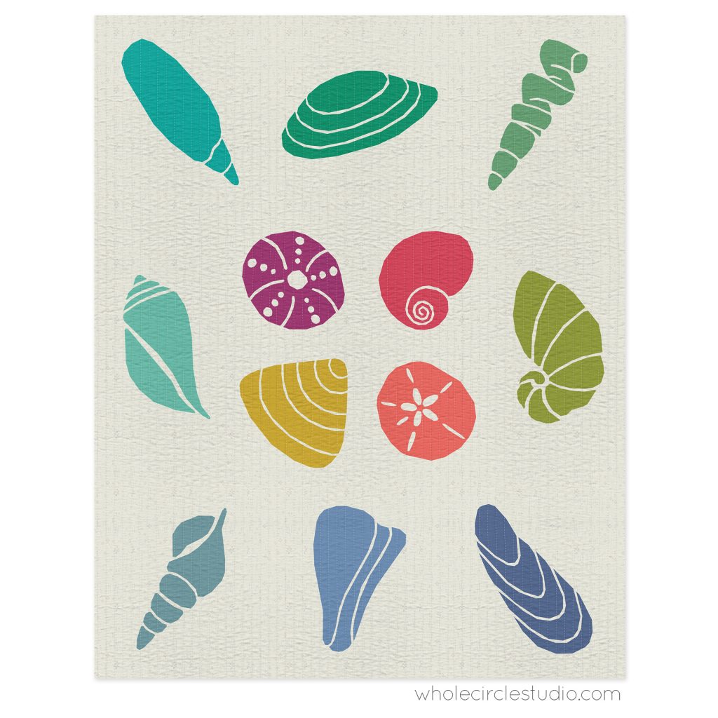 Shoreline Shells quilt pattern (12 block bundle): PDF download ...