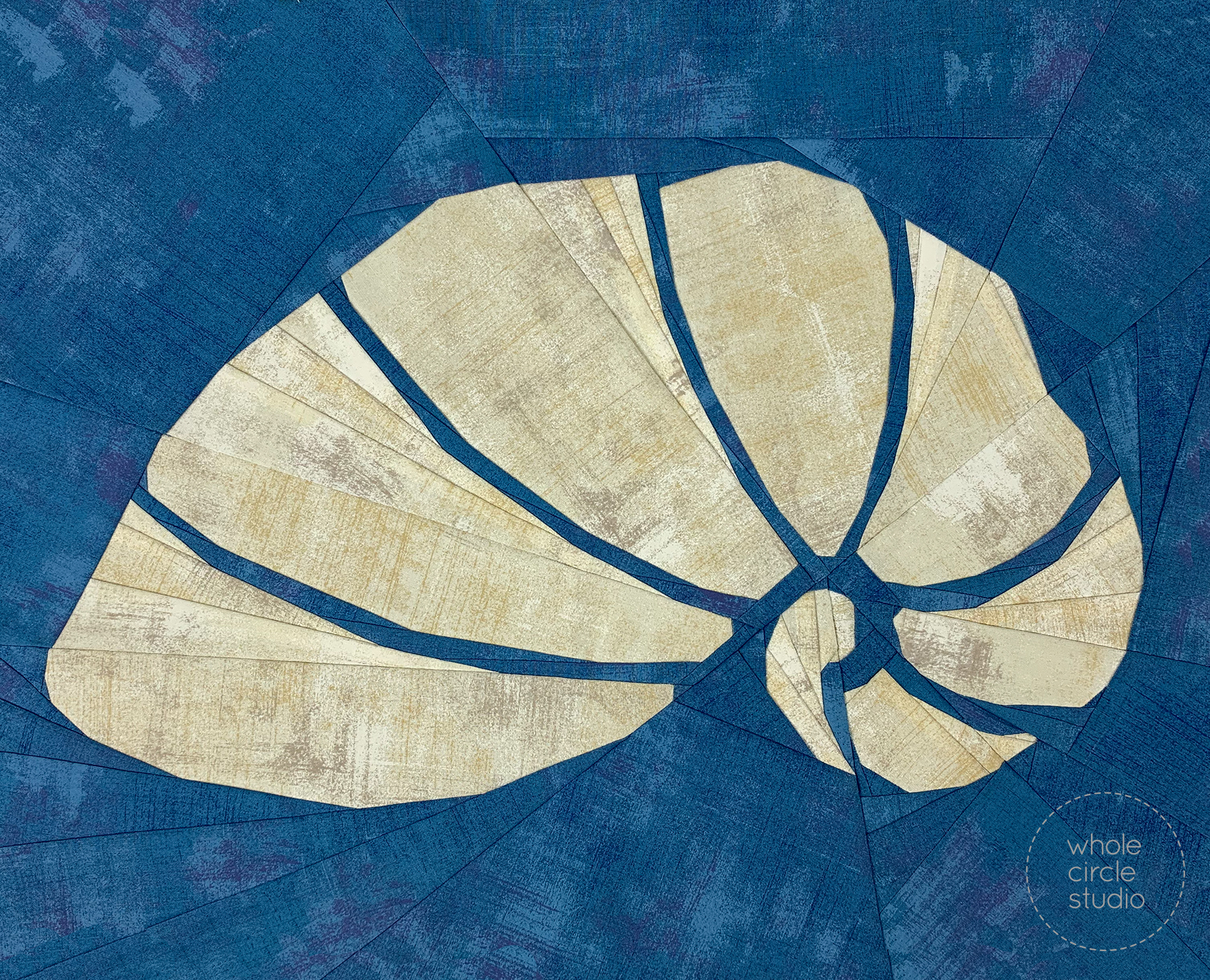 Shoreline Shells BOM Block #6: Nautlius Shell – WholeCircleStudio