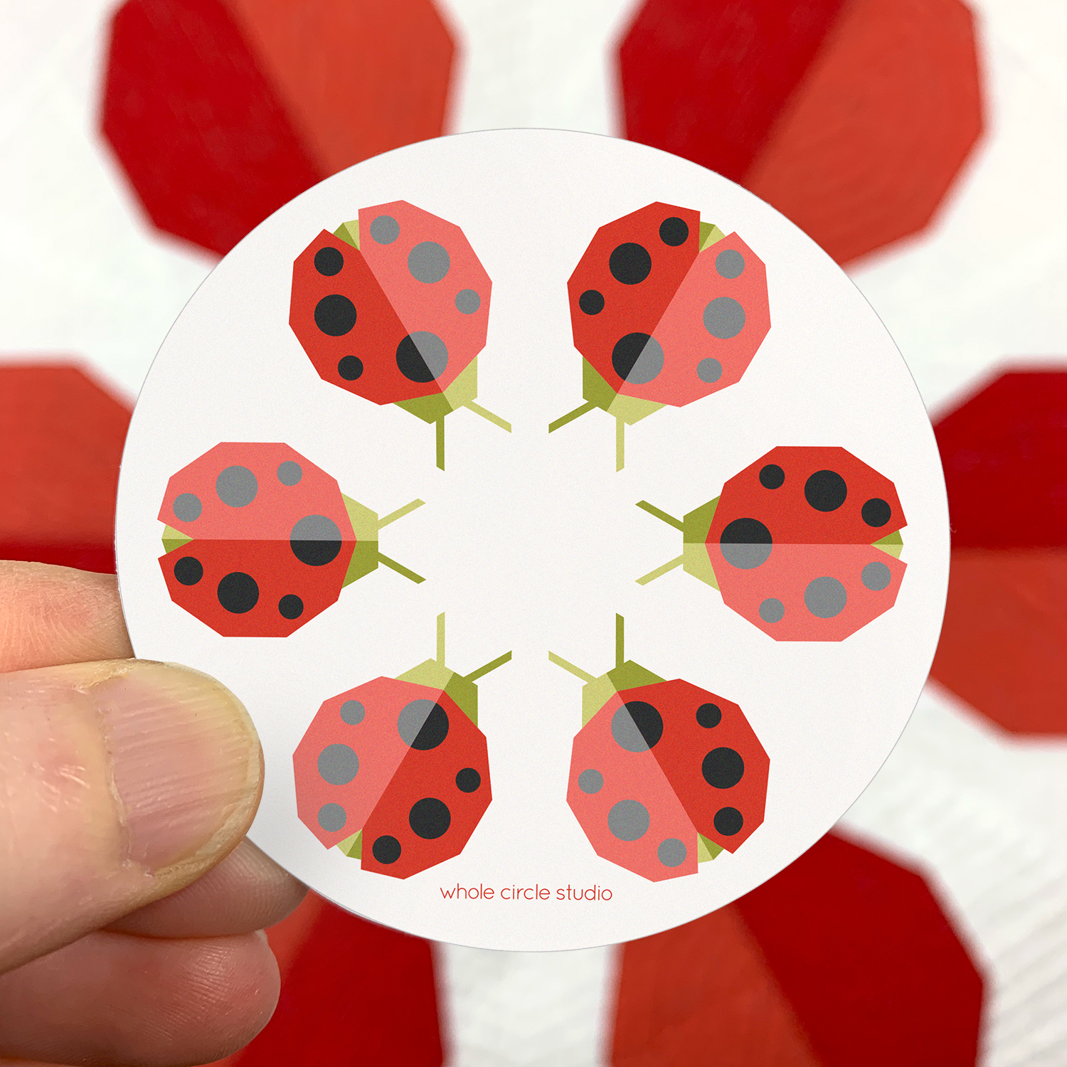 Irresistible Insect Sticker Pack (set of 5) – WholeCircleStudio