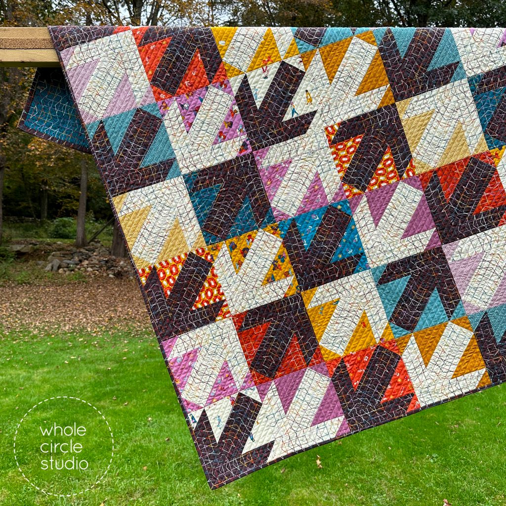 Dual Directions quilt pattern: PDF download – WholeCircleStudio