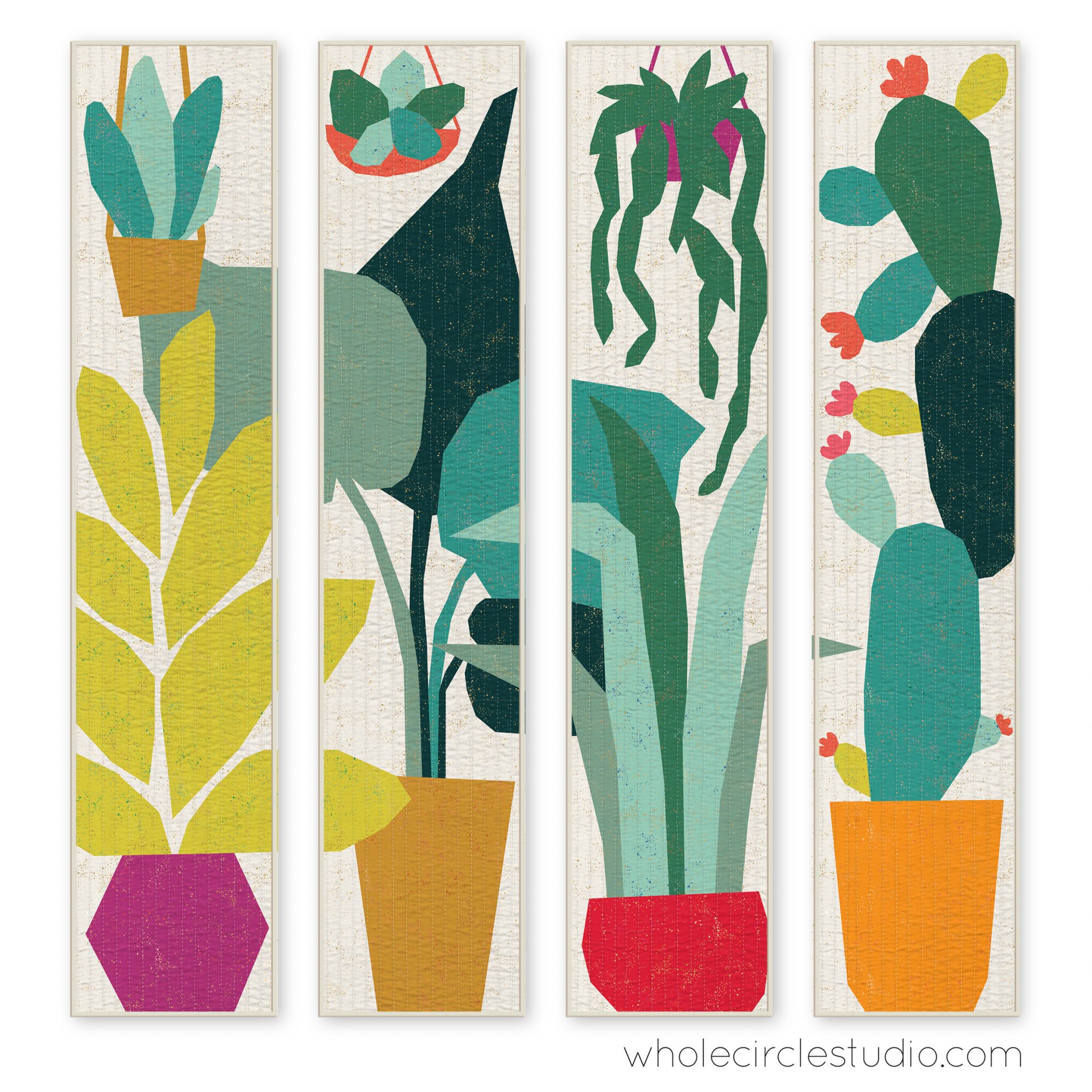 Greenhouse Garden Block of the Month — 2024 – WholeCircleStudio