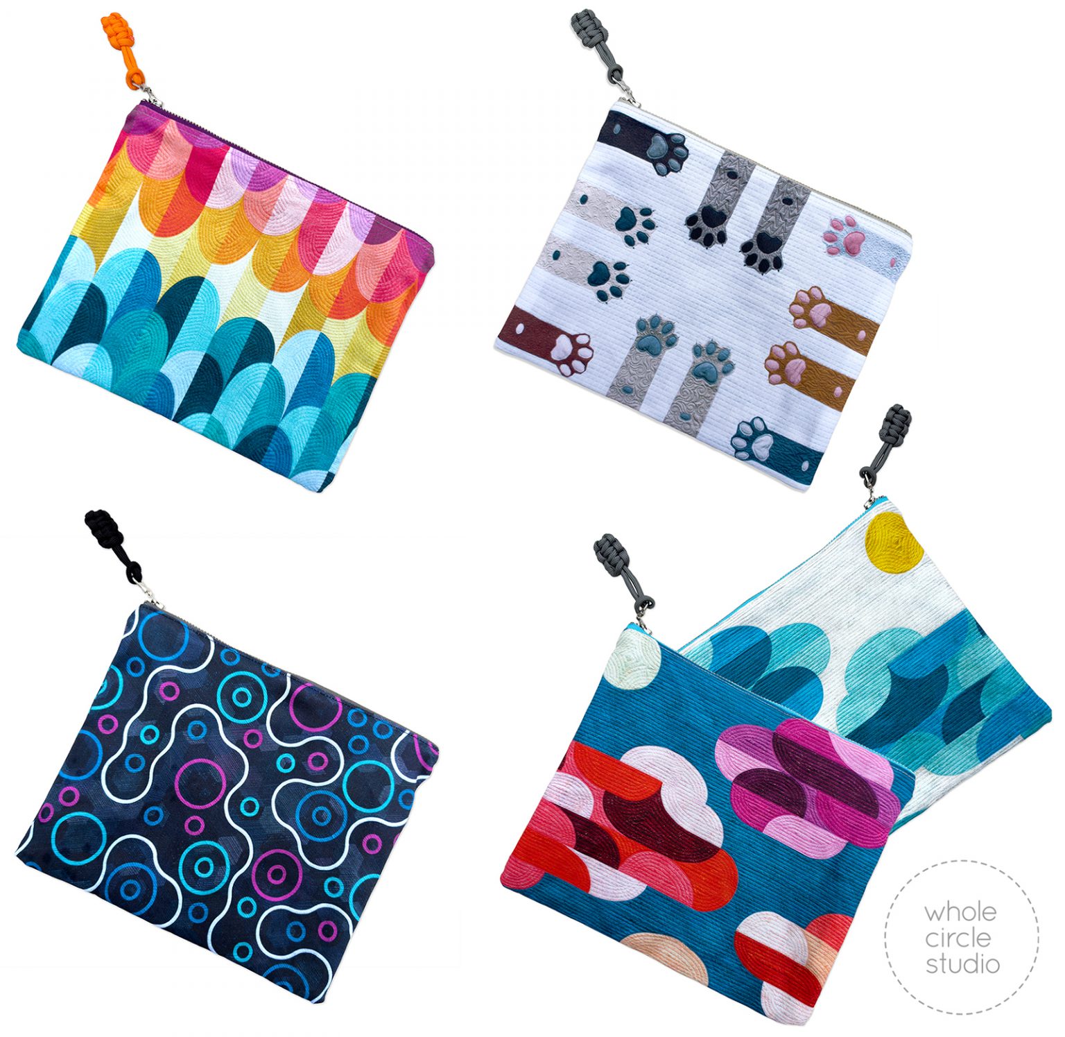 Zipper Pouch Kits – WholeCircleStudio