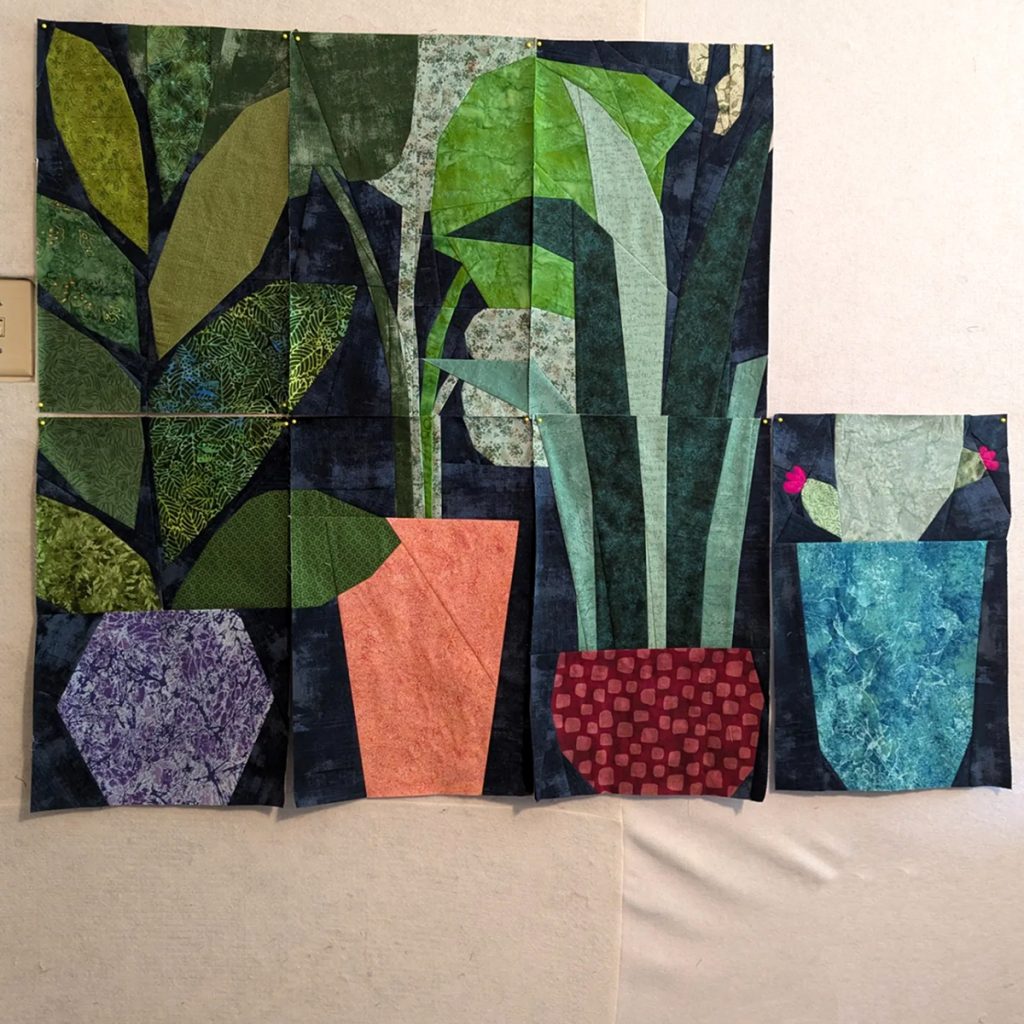 Greenhouse Garden quilt pattern (12 block bundle) PDF download ...