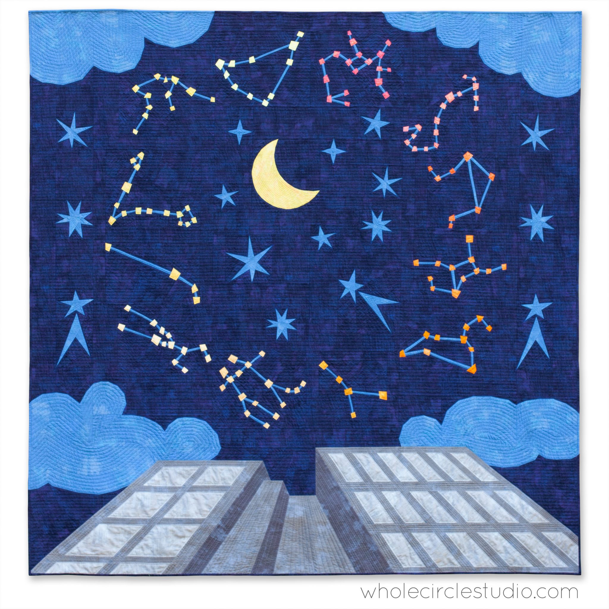 City Skyline / Starry Signs Add-On Borders Pack ONLY – WholeCircleStudio