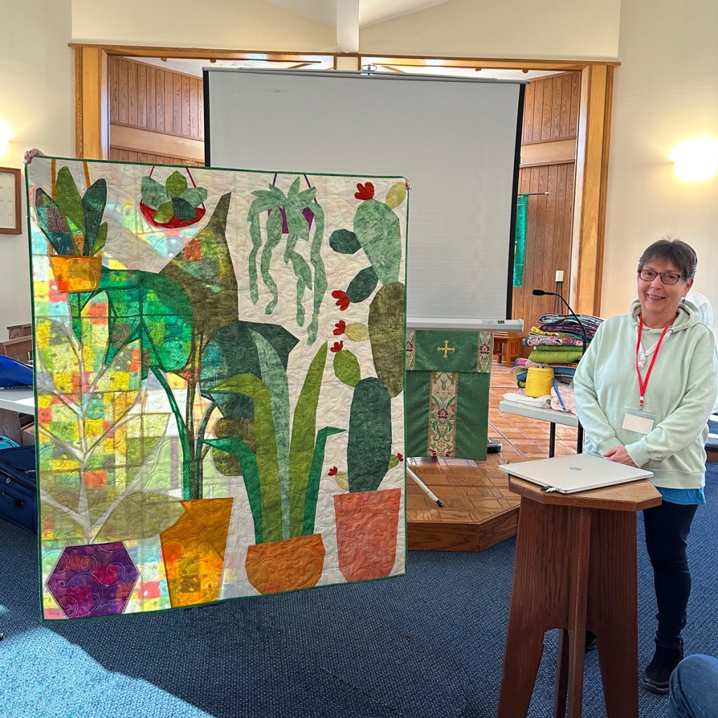 Greenhouse Garden Quilt: Maker Showcase Gallery – WholeCircleStudio