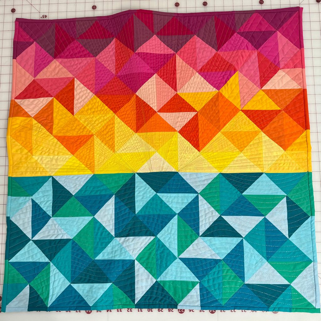 Sun Salutations quilt pattern: PDF download – WholeCircleStudio