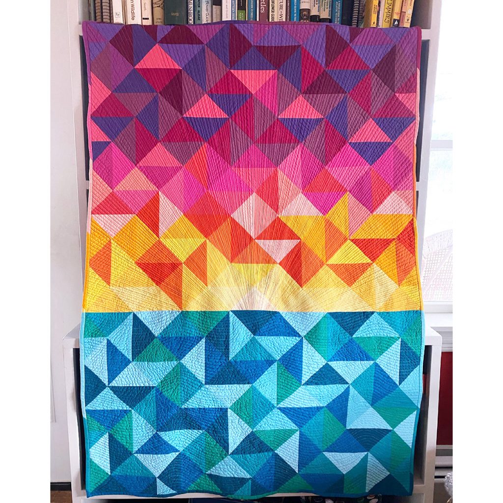 Sun Salutations Quilt Pattern: Maker Showcase Gallery – WholeCircleStudio