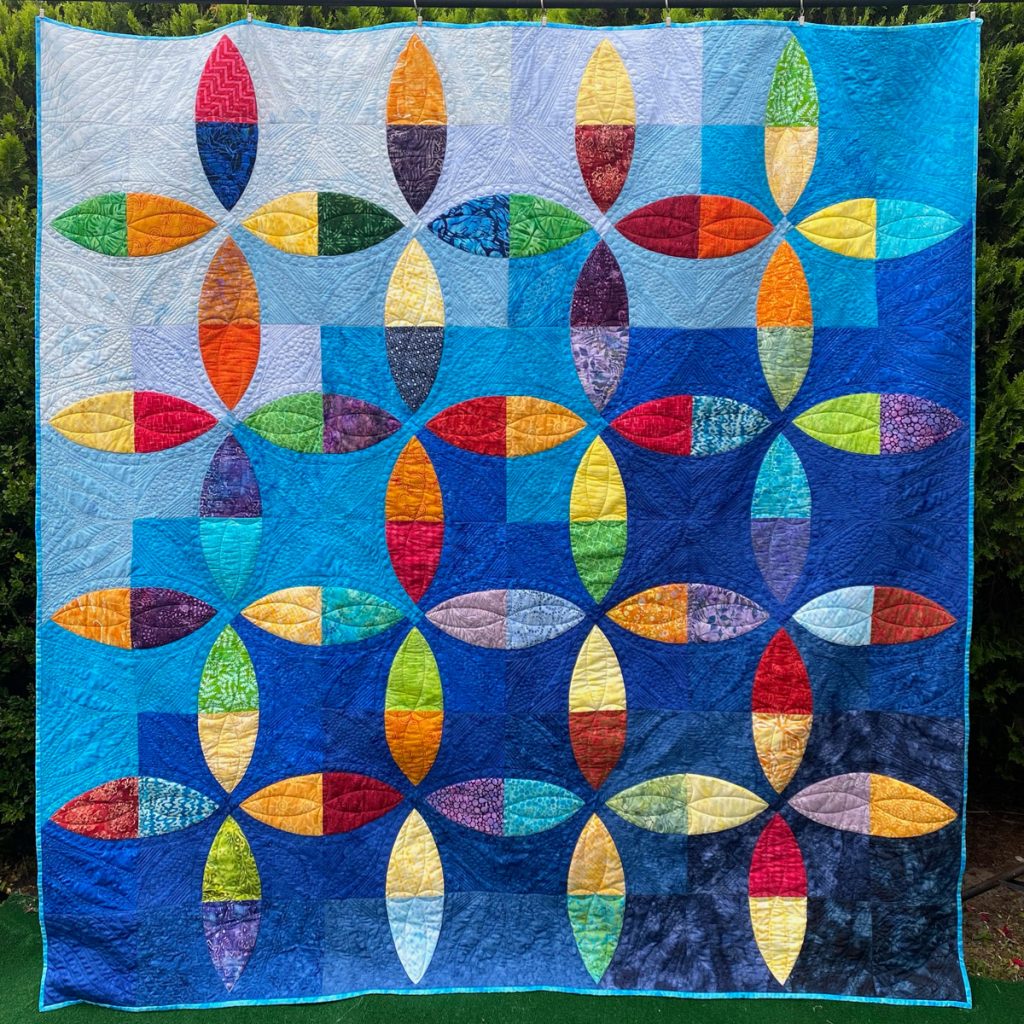 Picnic Petals Quilt Pattern: Maker Showcase Gallery – WholeCircleStudio